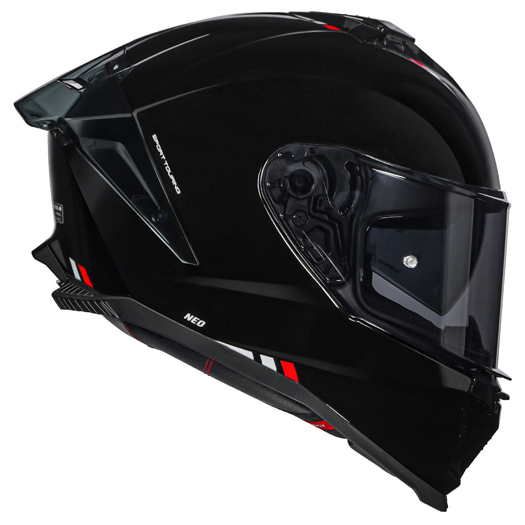 Korda Neo Solid Black Helmet | Pinlock 30 Included – PowerSports