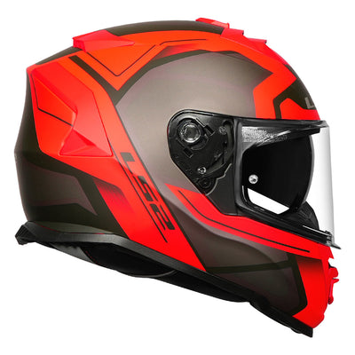 LS2 Storm 2 FF800 Faster Helmet | With Sun Visor & Pinlock – PowerSports