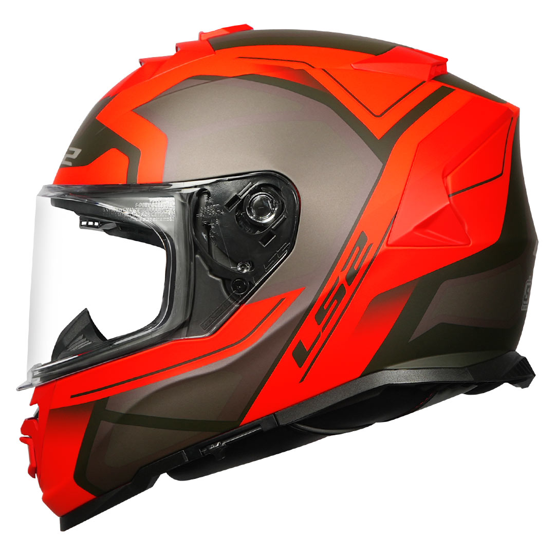 LS2 Storm 2 FF800 Faster Helmet | With Sun Visor & Pinlock – PowerSports