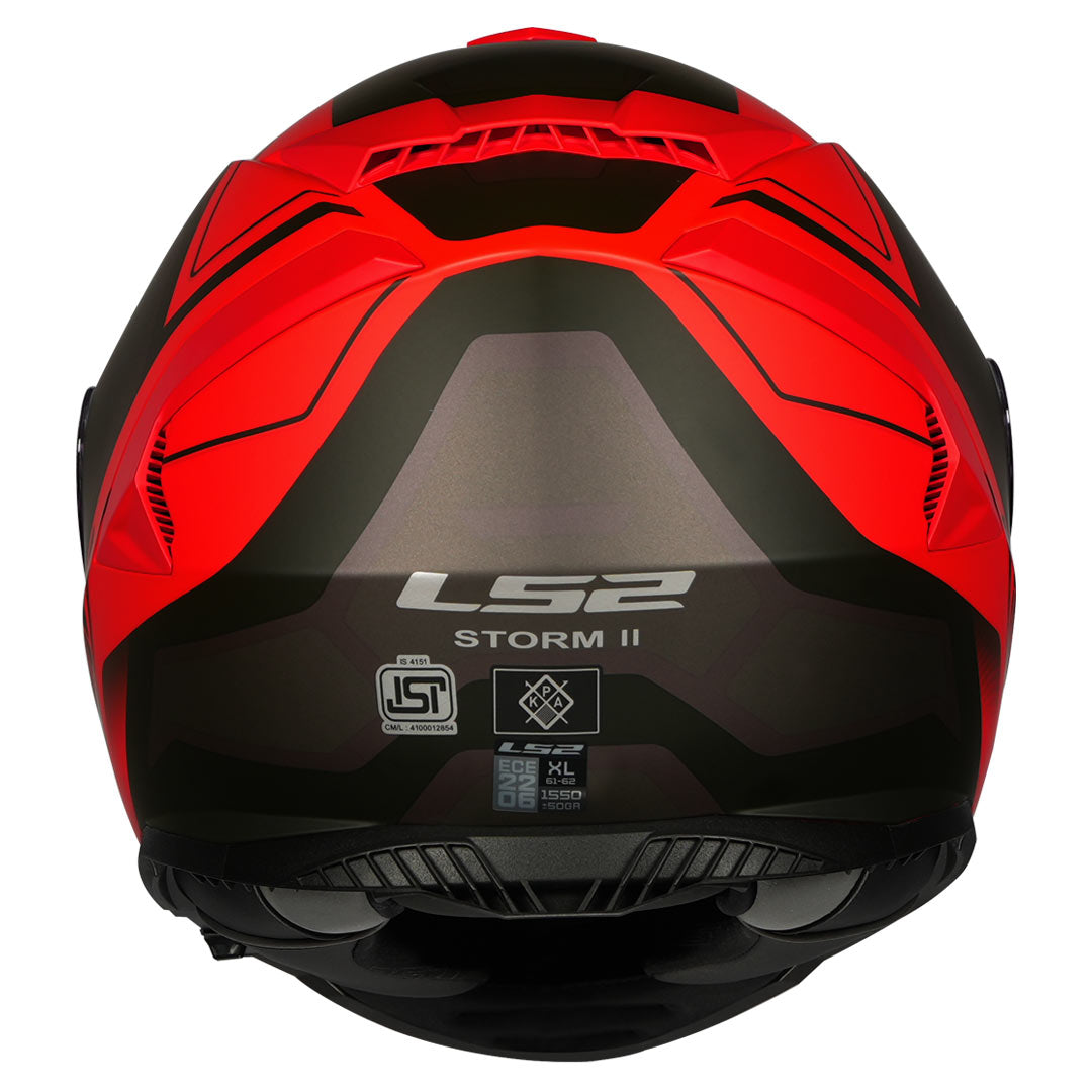 LS2 Storm 2 FF800 Faster Helmet | With Sun Visor & Pinlock – PowerSports