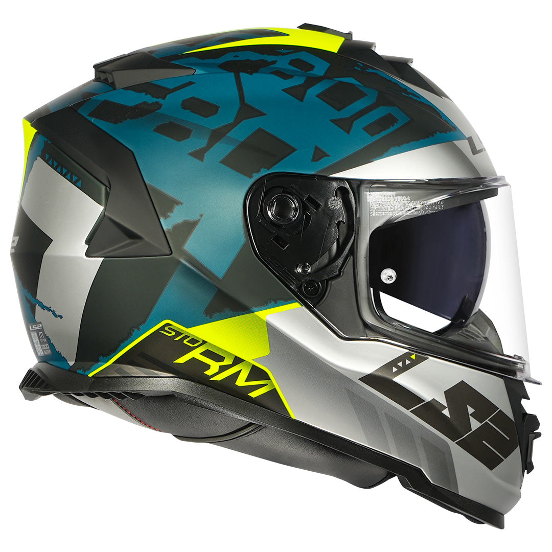 LS2 FF800 Storm 2 Sprinter Helmet | With Sun Visor & Pinlock – PowerSports
