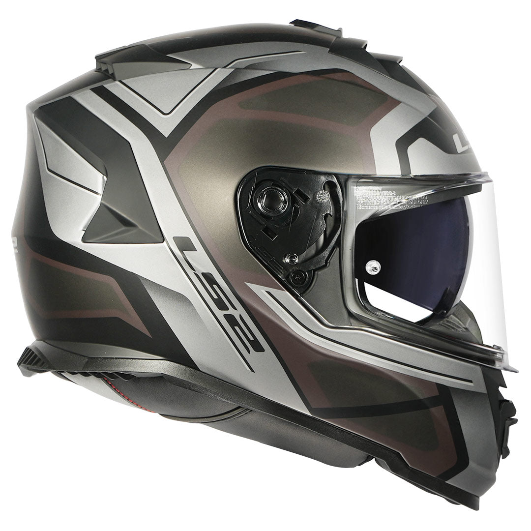 LS2 Storm 2 FF800 Faster Helmet | With Sun Visor & Pinlock – PowerSports
