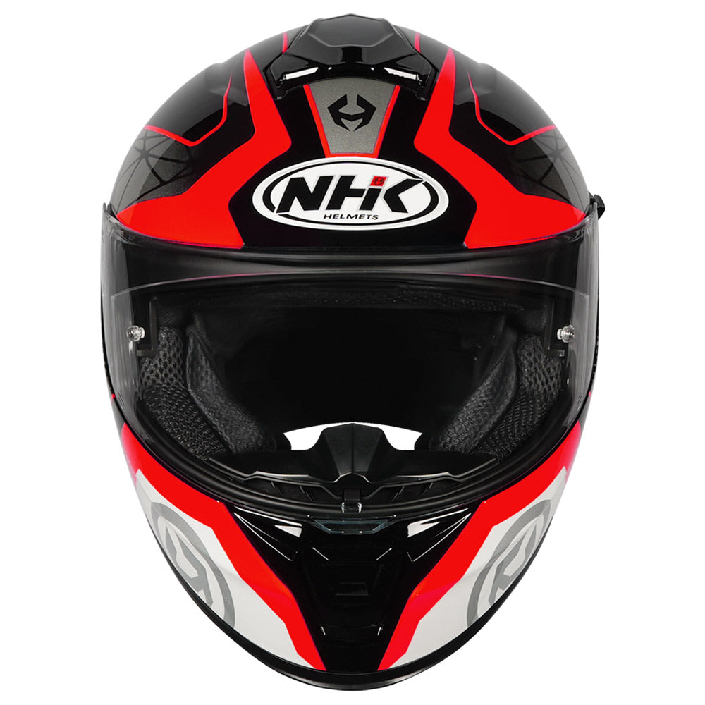 NHK K5R Commutrack Helmet | With Sun Visor & D-ring – PowerSports