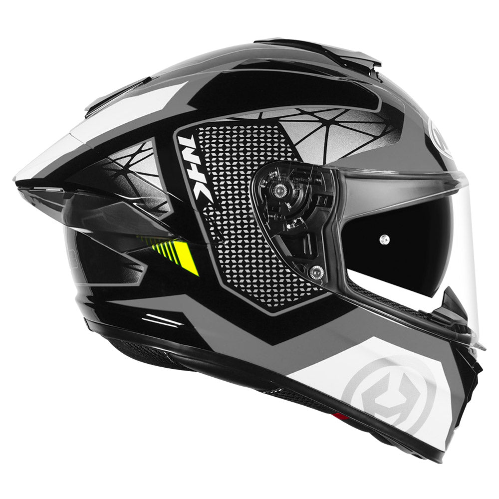NHK K5R Commutrack Helmet | With Sun Visor & D-ring – PowerSports
