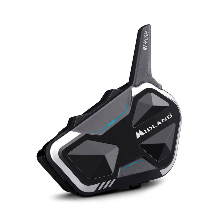 Midland R1 Mesh Helmet Intercom | Bluetooth For Helmets – PowerSports