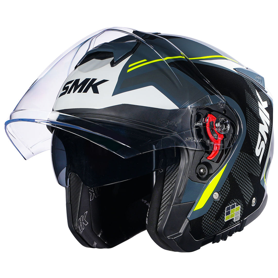 SMK GTJ Tourer Open-Face Helmet | With Sun Visor – PowerSports