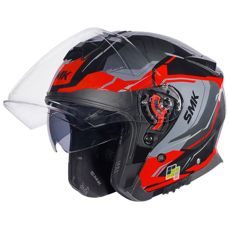 SMK GTJ Escape Open-Face Helmet | With Sun Visor – PowerSports