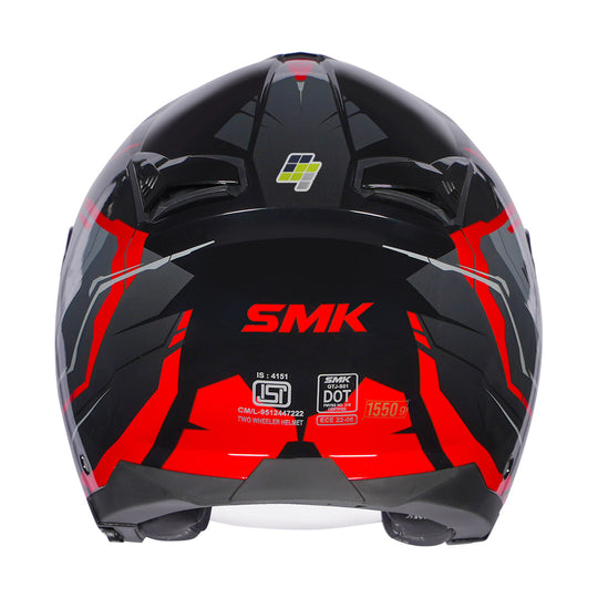 SMK GTJ Escape Open-Face Helmet | With Sun Visor – PowerSports